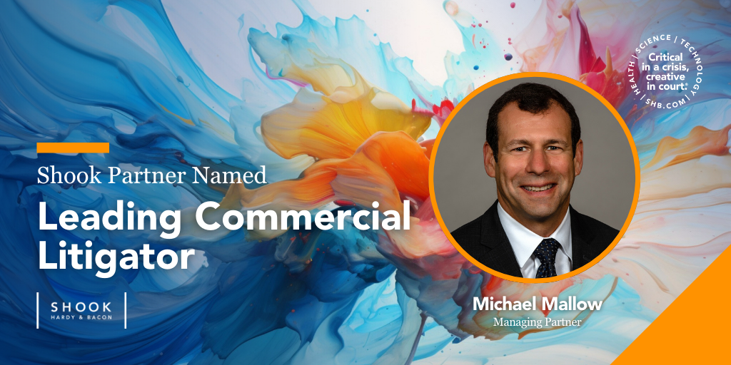 Daily Journal Names Shook Class Action Partner Among Leading Commercial ...